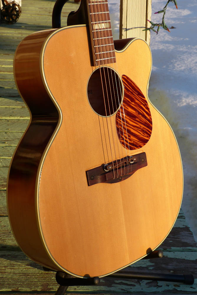 c.1960 Kay Jumbo Cutaway Flattop Guitar