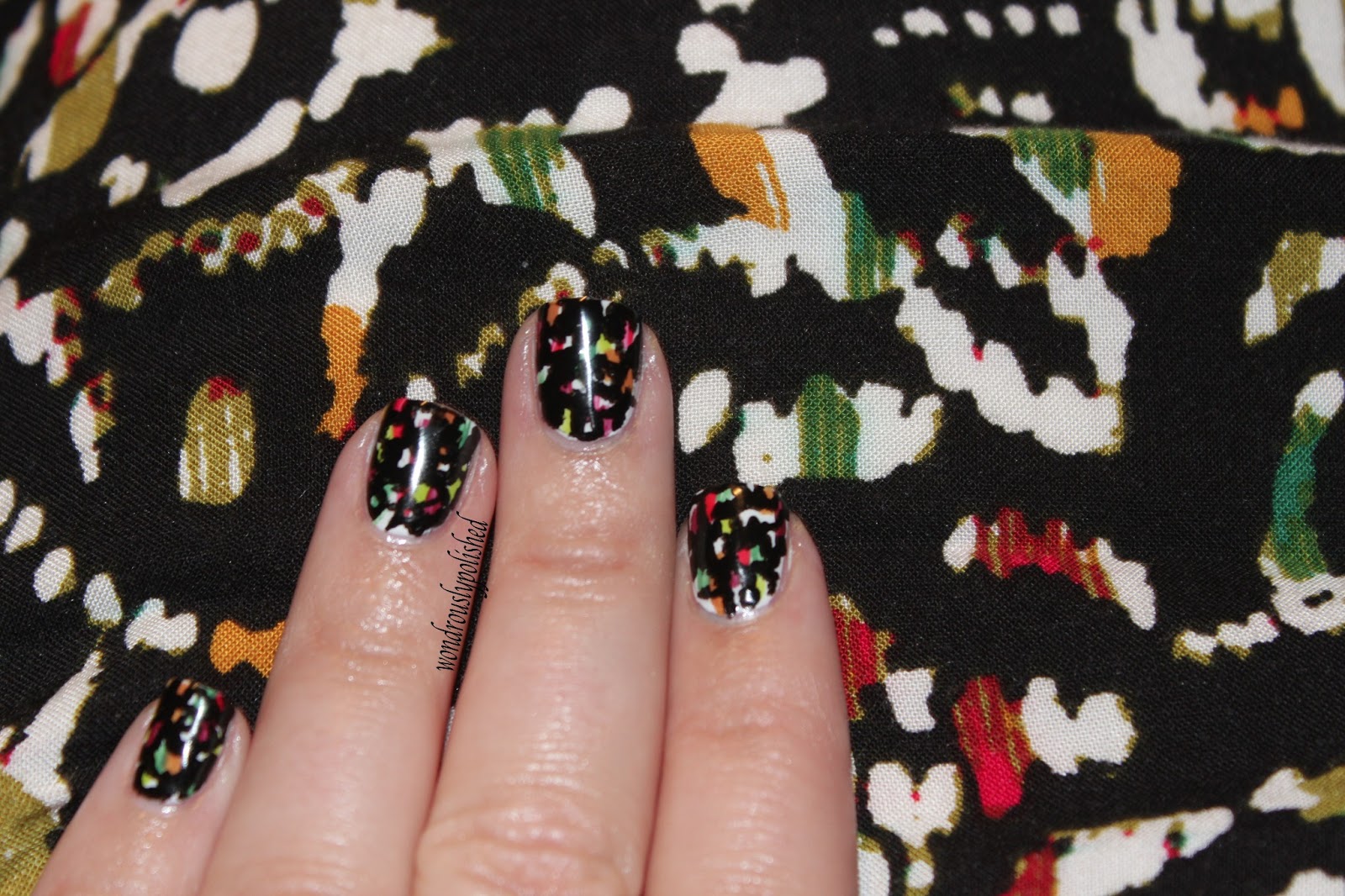 Wondrously Polished: February Nail Art Challenge - Day 6: OOTD