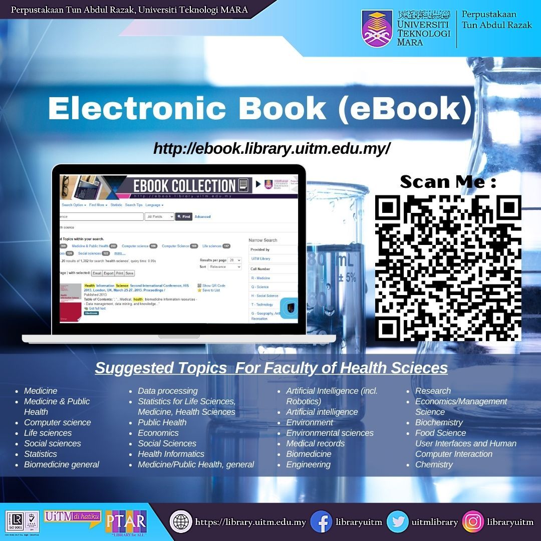 Discover our eResources Health Sciences eBooks - Perpustakaan UiTM
