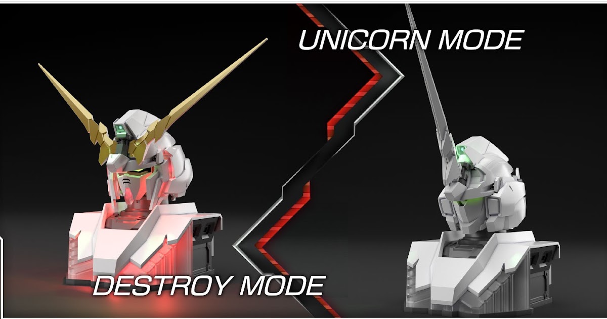 An Auto-Transformable Unicorn Gundam Head has Been Revealed! - Gundam ...
