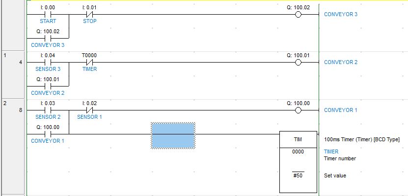 Simulasi Conveyor Belt Menggunakan CX Programmer dan CX Designer
