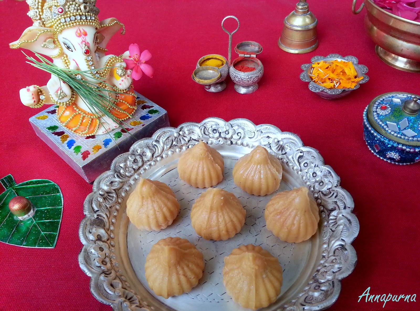 Annapurna: Chhena (Paneer ) Modak / Ganesh Chaturthi Special Recipe ...