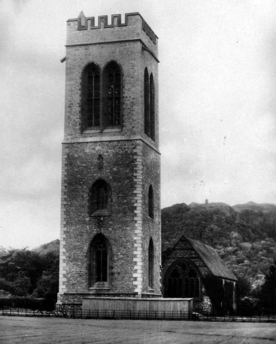 Tour Scotland: Old Photograph All Saints' Church And Bell Tower ...