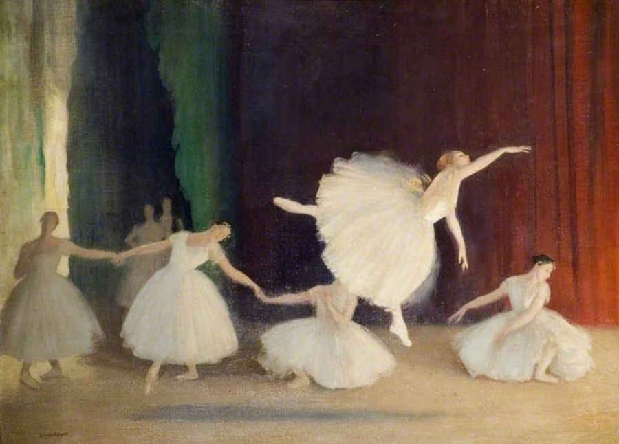 Laura KNIGHT (1877-1970) ~ Ballet Dancer | Catherine La Rose ~ The Poet ...