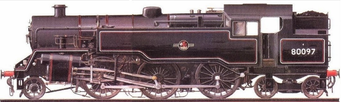 Steam Memories: British Railways standard class 4 tank engine 8XXXX series