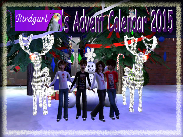 Birdgurl's Sims 2 Creations: MERRY CHRISTMAS FROM BIRDGURL!