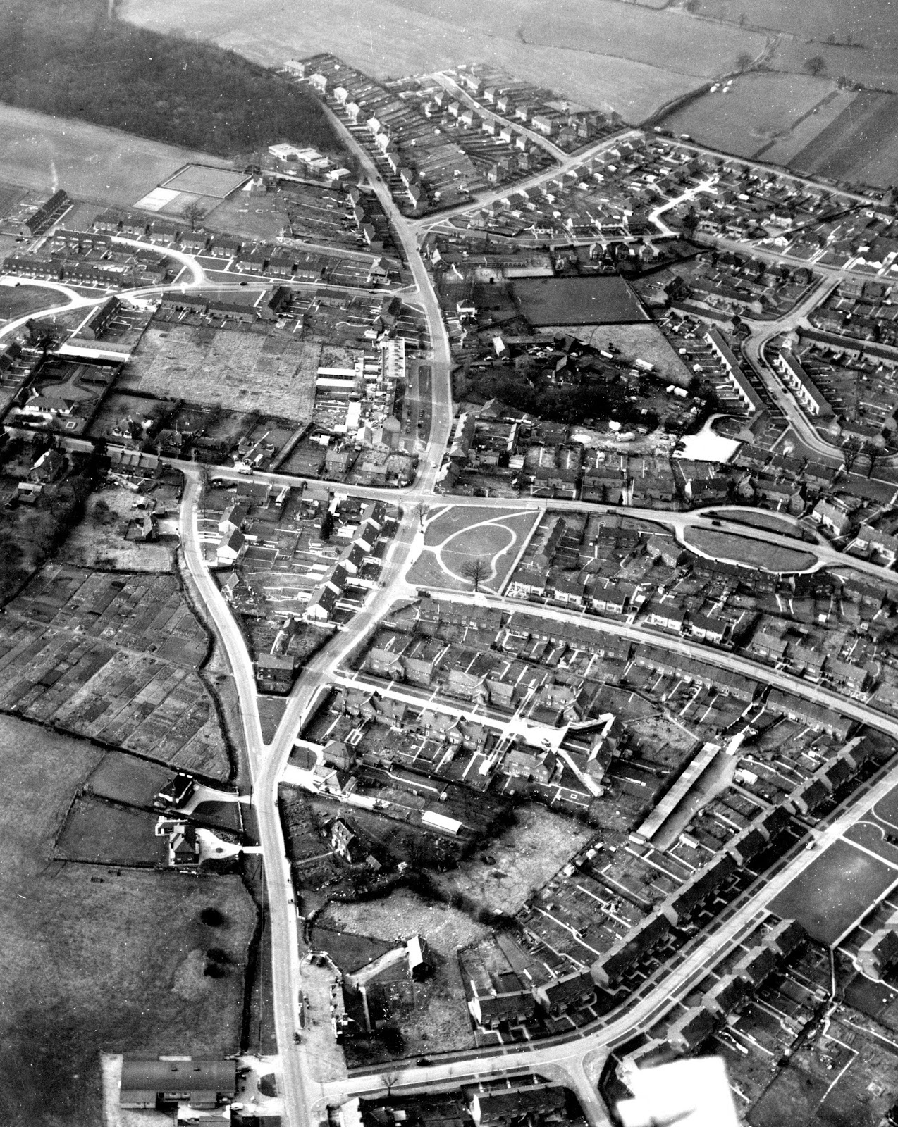 North Mymms History Project: North Mymms From above 1960s