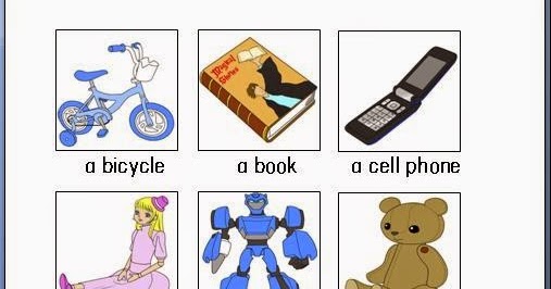 Teacher Perfect: ESL Flashcards: Christmas Presents Vocabulary