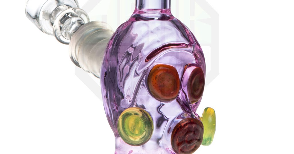 GLASS GAS MASK DAB RIG