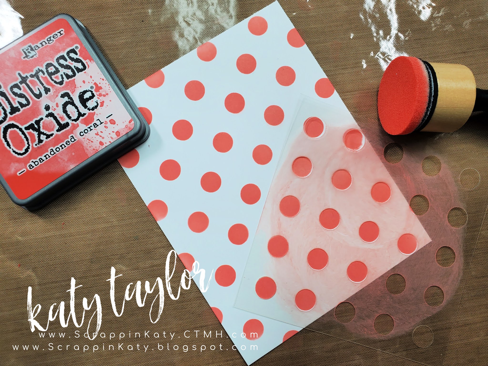 An Inside to my Heart...: Plastic Patterns - Technique Blog Hop...