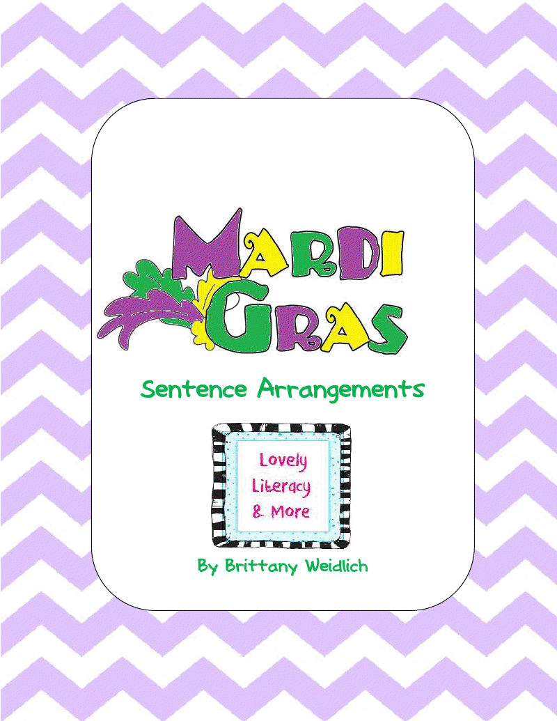 Lovely Literacy & More: Happy Mardi Gras