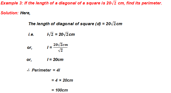 10 Math Problems: Perimeter of Square