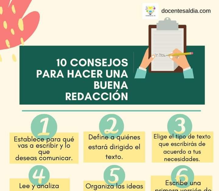 Consejos para una buena redacción | Biblioteca Digital-Escuela Superior Vocacional Dr. Pedro ...