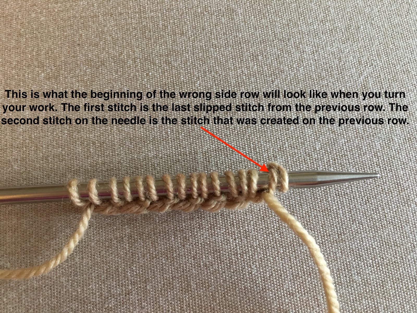 Divine Twist: Slip-Stitch Rib Edge