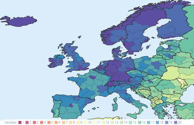 Geografia e Cartografia Digital: Mapa do IDH - países e subregiões