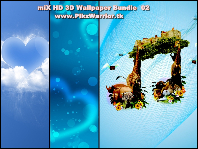 Huge Wallpaper Bundles: MIX 3D HD Wallpaper Bundle 02