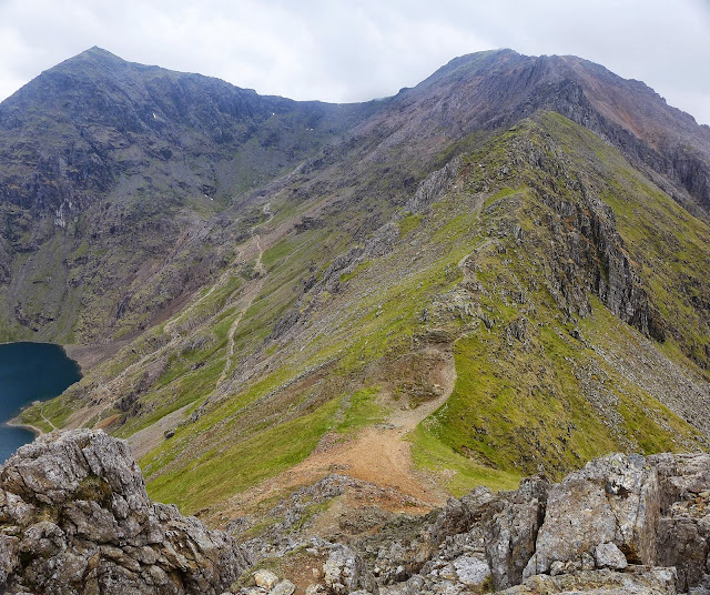 summit and camp: Crib Goch & Snowdon