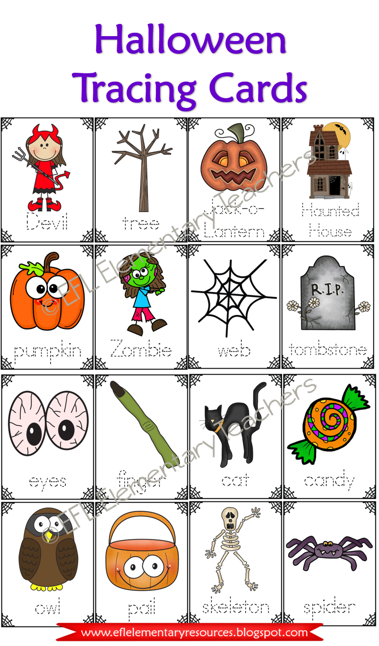 EFL Elementary Teachers: Day 7 of the 31 days of Halloween 2020 New ...