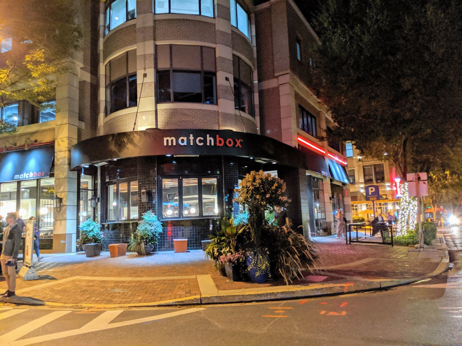 Robert Dyer @ Bethesda Row: Matchbox sign installed at Bethesda Row