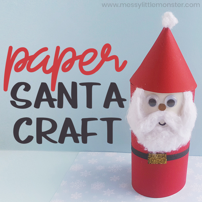 32 Sensational Santa Crafts for Kids