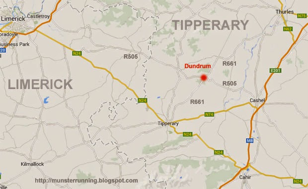 Running in Munster, Ireland: Notice...Coillte 10k road race, Dundrum ...