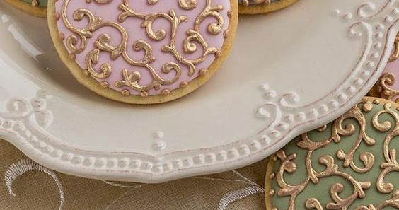 How to make gold royal icing - My Best Cooking