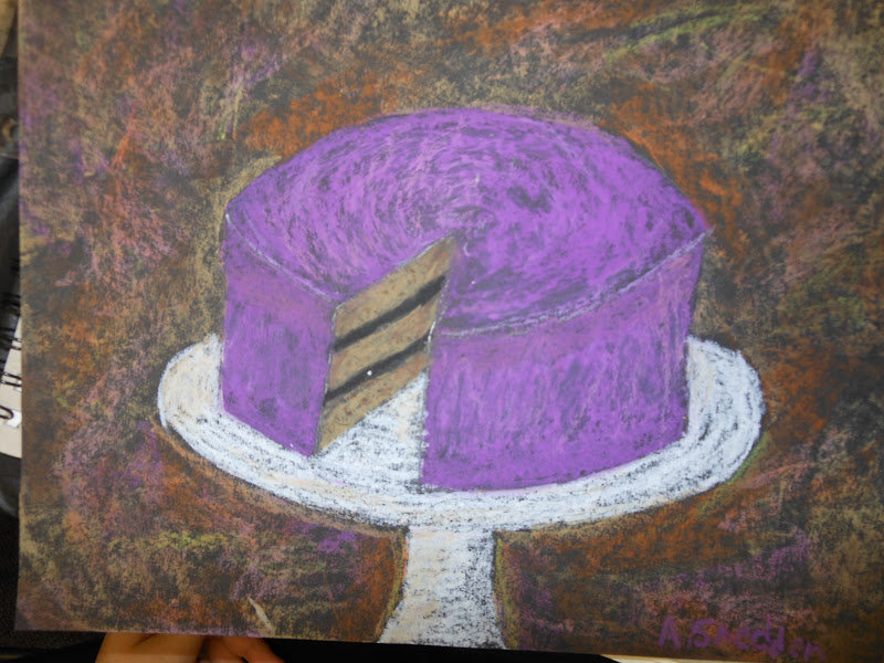 Art to Go: Desserts in Oil Pastel