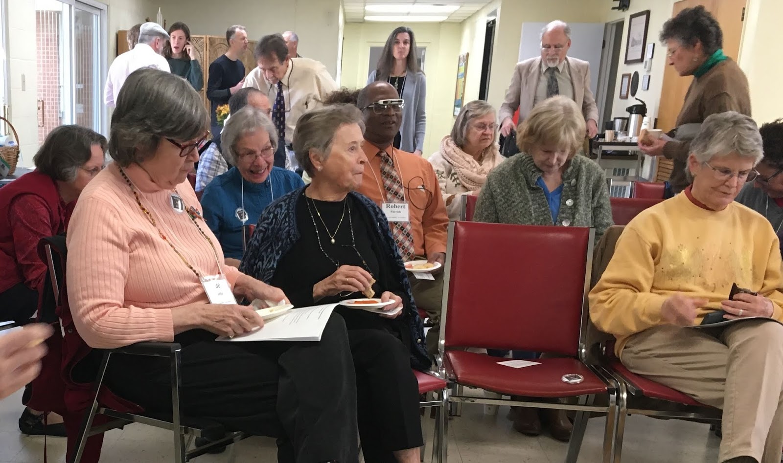 "What we are doing at a congregational meeting is a spiritual practice."