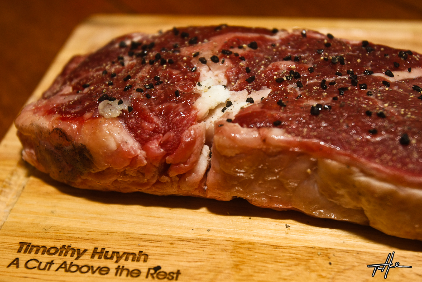 A Broken Shoe Dry Aged Rib Eye