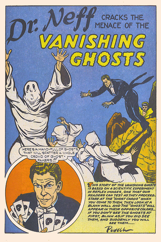 Horror Comics of the 1950s: GHOST BREAKERS "Dr Neff Cracks the Menace ...
