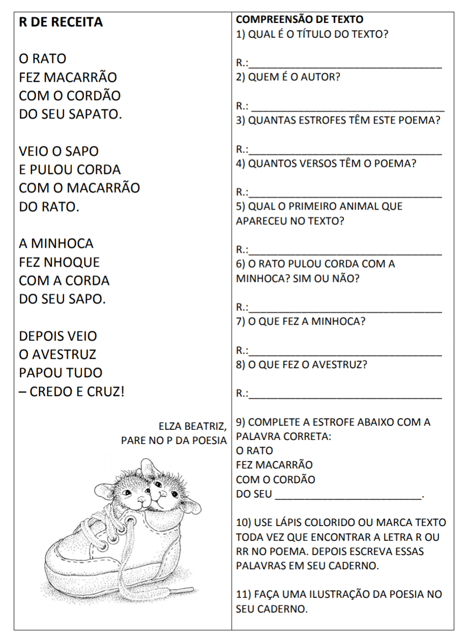 Leitura e interpretação de poema Leitura e interpretação de poema ... Leitura e interpretação de poema Leitura e interpretação de poema ...