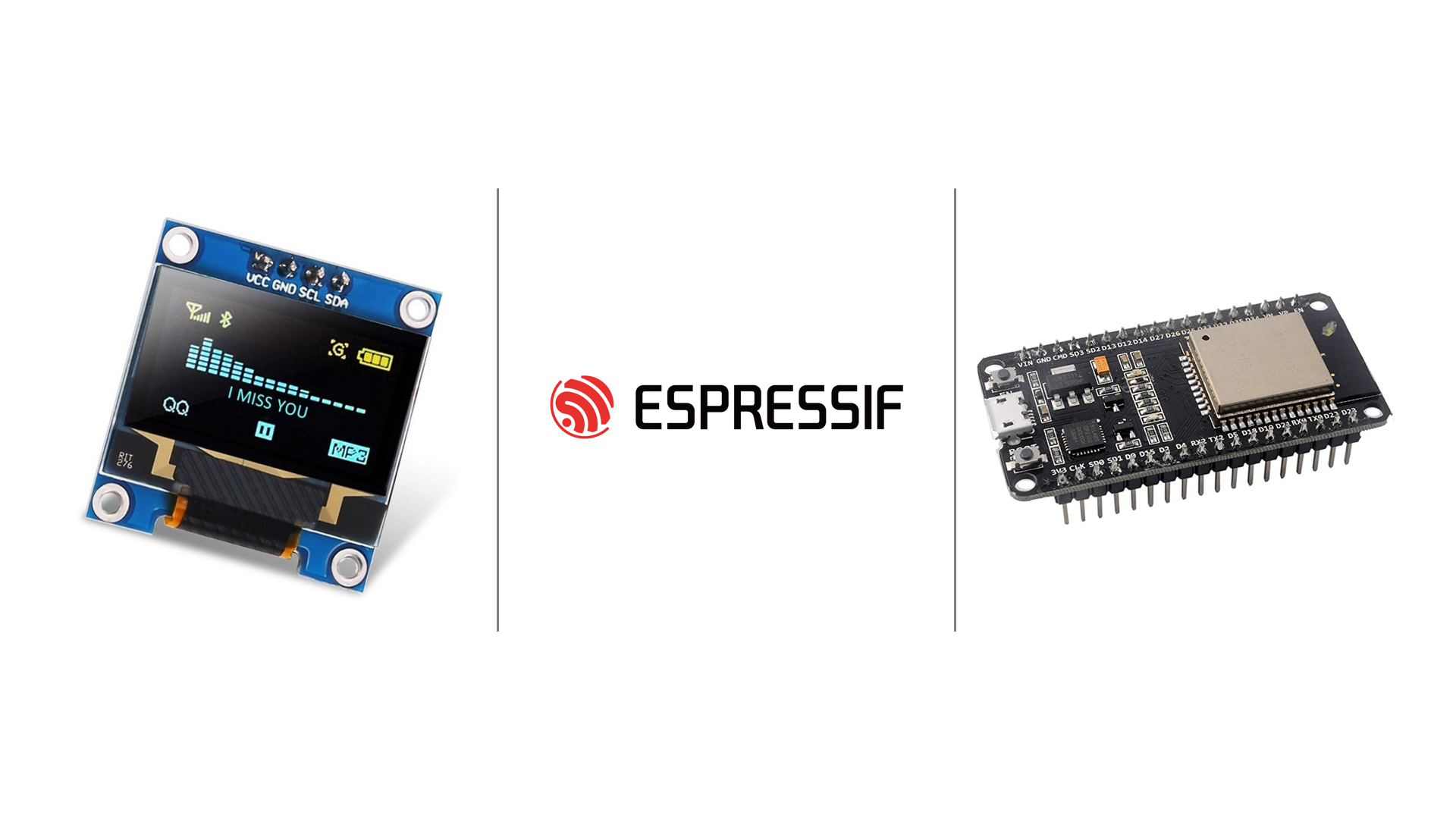 #ESP32 - Display OLED 128x64