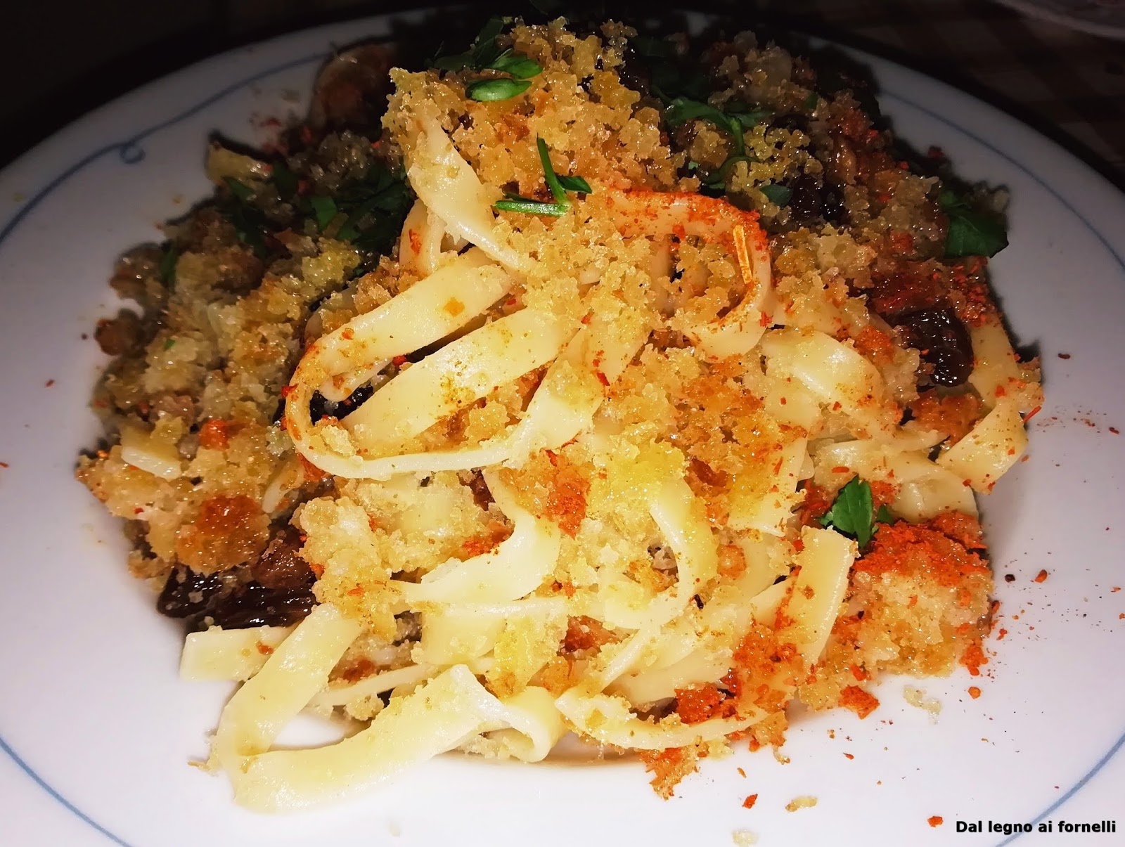 Pasta con mollica, piatto tipico del basso Molise in onore di San ...