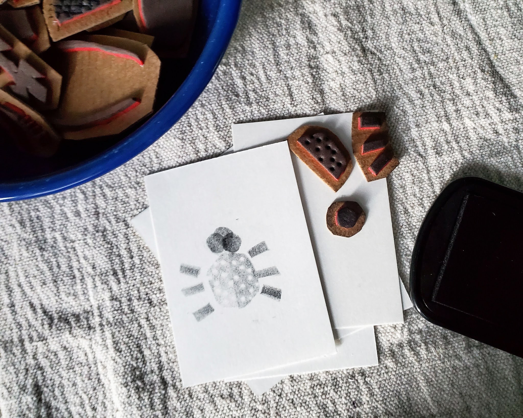 Hello, Wild Things: Bug Stamps DIY