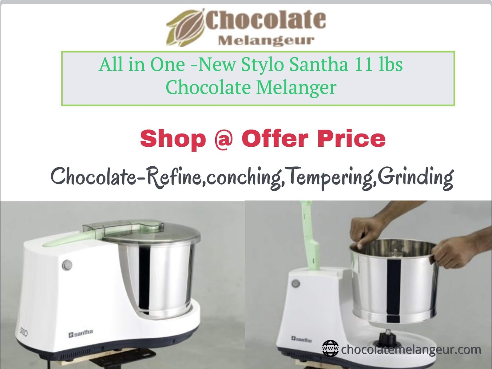 Santha Chocolate Melanger- Spectra Chocolate Melanger For Sale @ Online