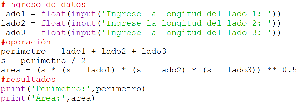 Ejercicios de Python : 2020