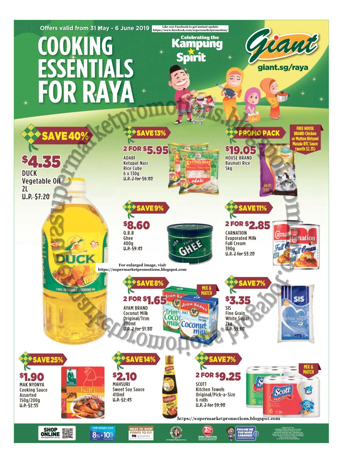 Giant Raya Cooking Essentials 31 May - 06 June 2019 ~ Supermarket Promotions