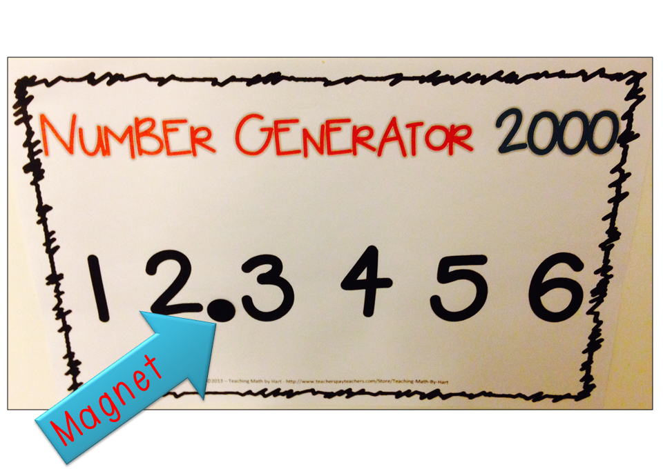 Teaching Math by Hart: Reading Numbers