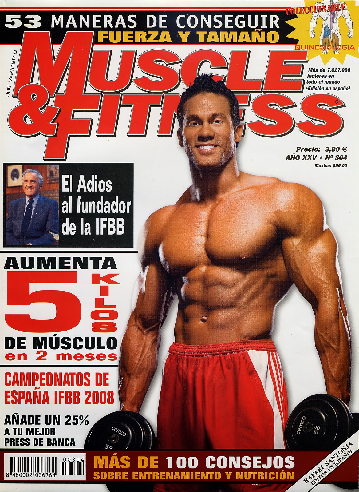 Revistas de culturismo: 2008