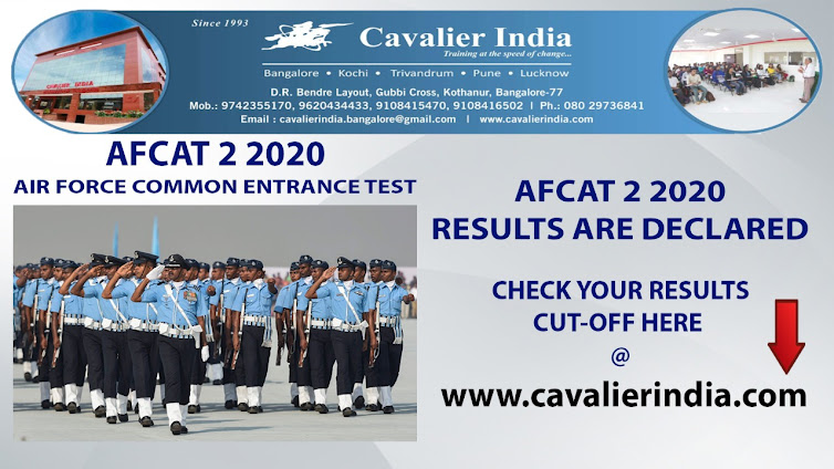 AFCAT 2 2020 Result Declared - Check AFCAT Air Force Result - Download ...