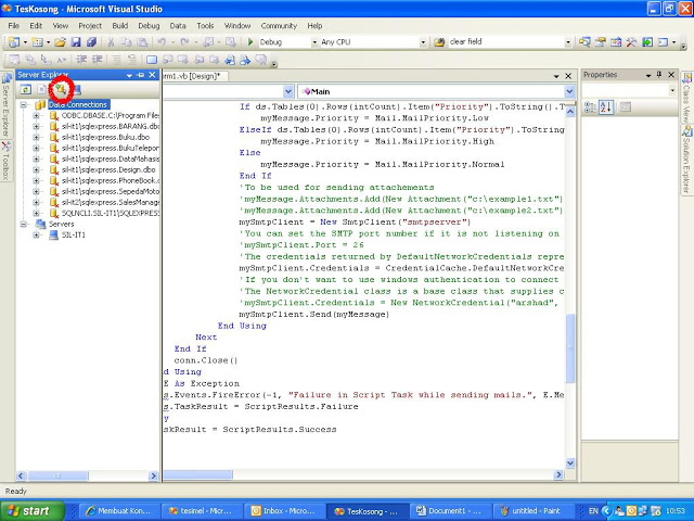 Made Widiani: Cara Koneksi Database SQL Server ke VB.net