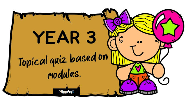 ASH THE TEACHER: YEAR 3