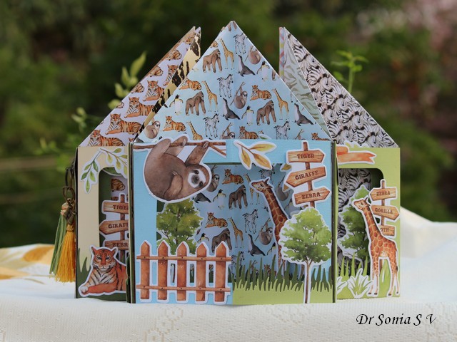 Cards and Crafts : Carousel Pop Up Mini Album Tutorial