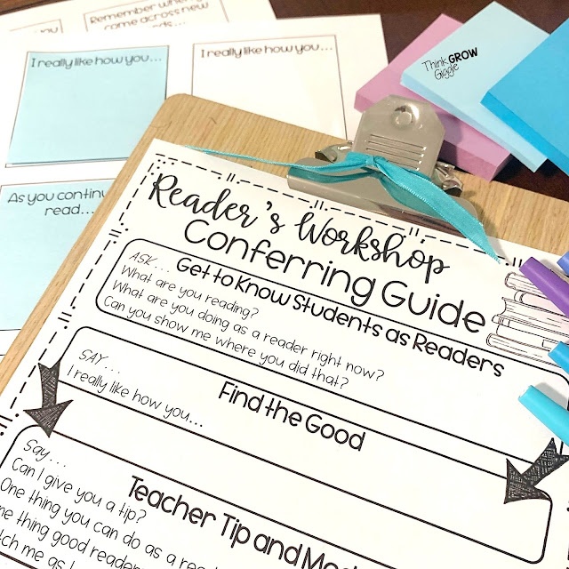 A Peek Inside My Reader's Workshop Toolkit - Think Grow Giggle