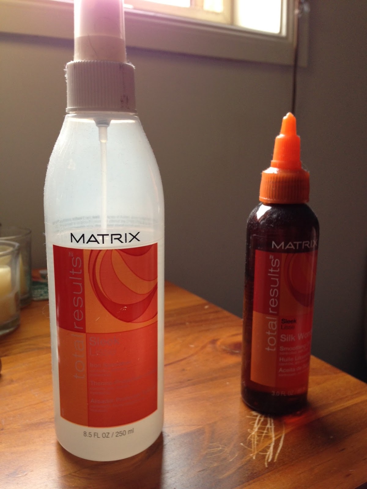 Matrix: Total Results Sleek Lisse Iron Smoother & Silk Wonder Hair Care