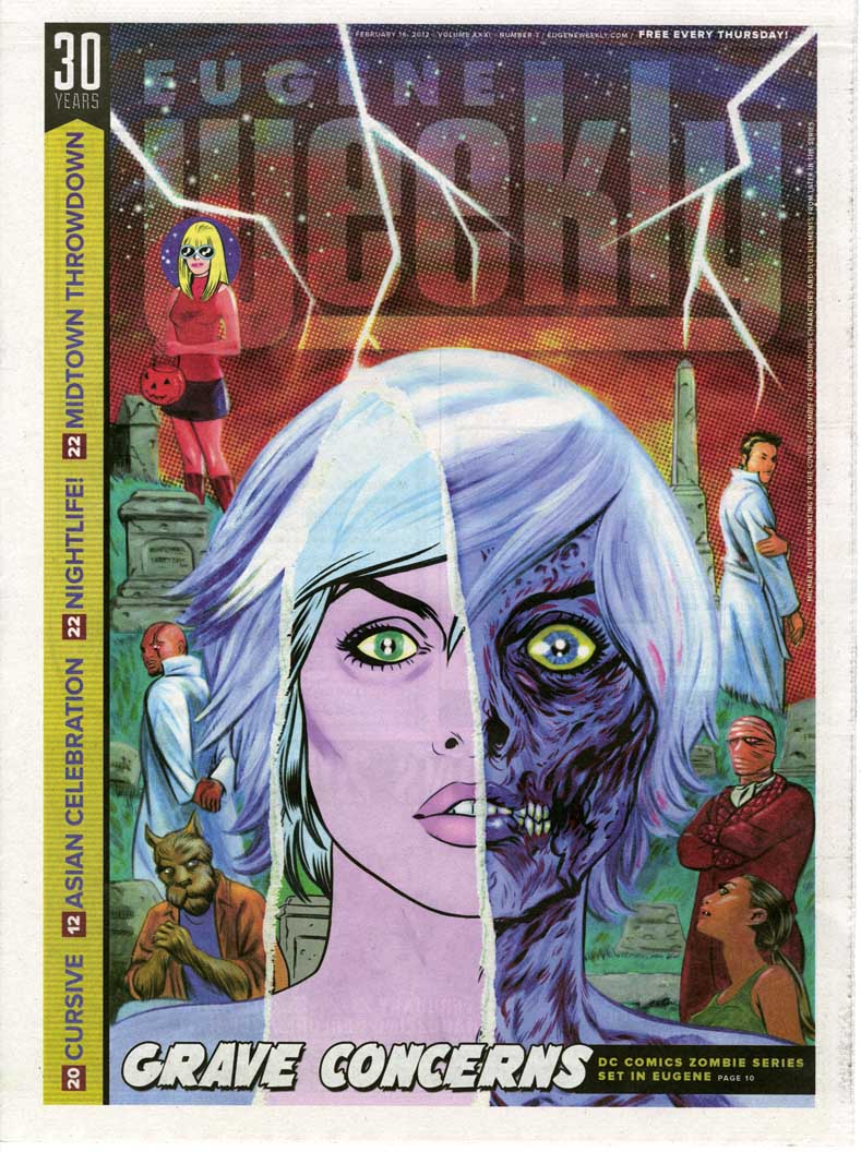Allred Art!: iZOMBIE COVER STORY!