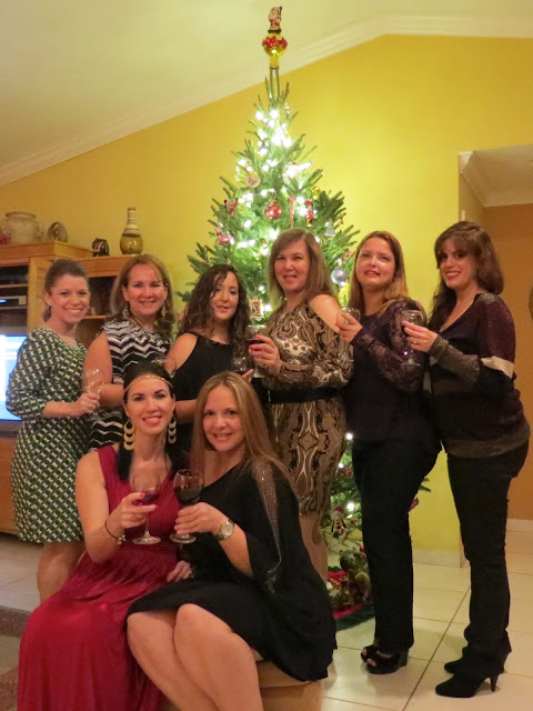 designed by Diana: Girls holiday dinner party