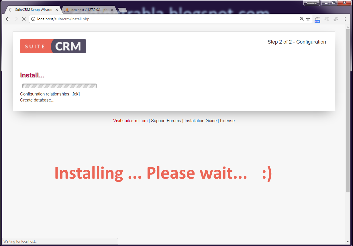 Codingtrabla Tutorials Install Erp Cms Crm Lms Hrm On Windows And Linux Install Suitecrm 776