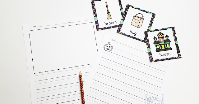 Halloween Vocabulary Activities | Sara J Creations