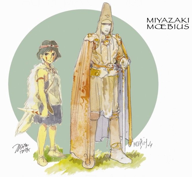 Feedbag blog: Moebius and Hayao Miyazaki